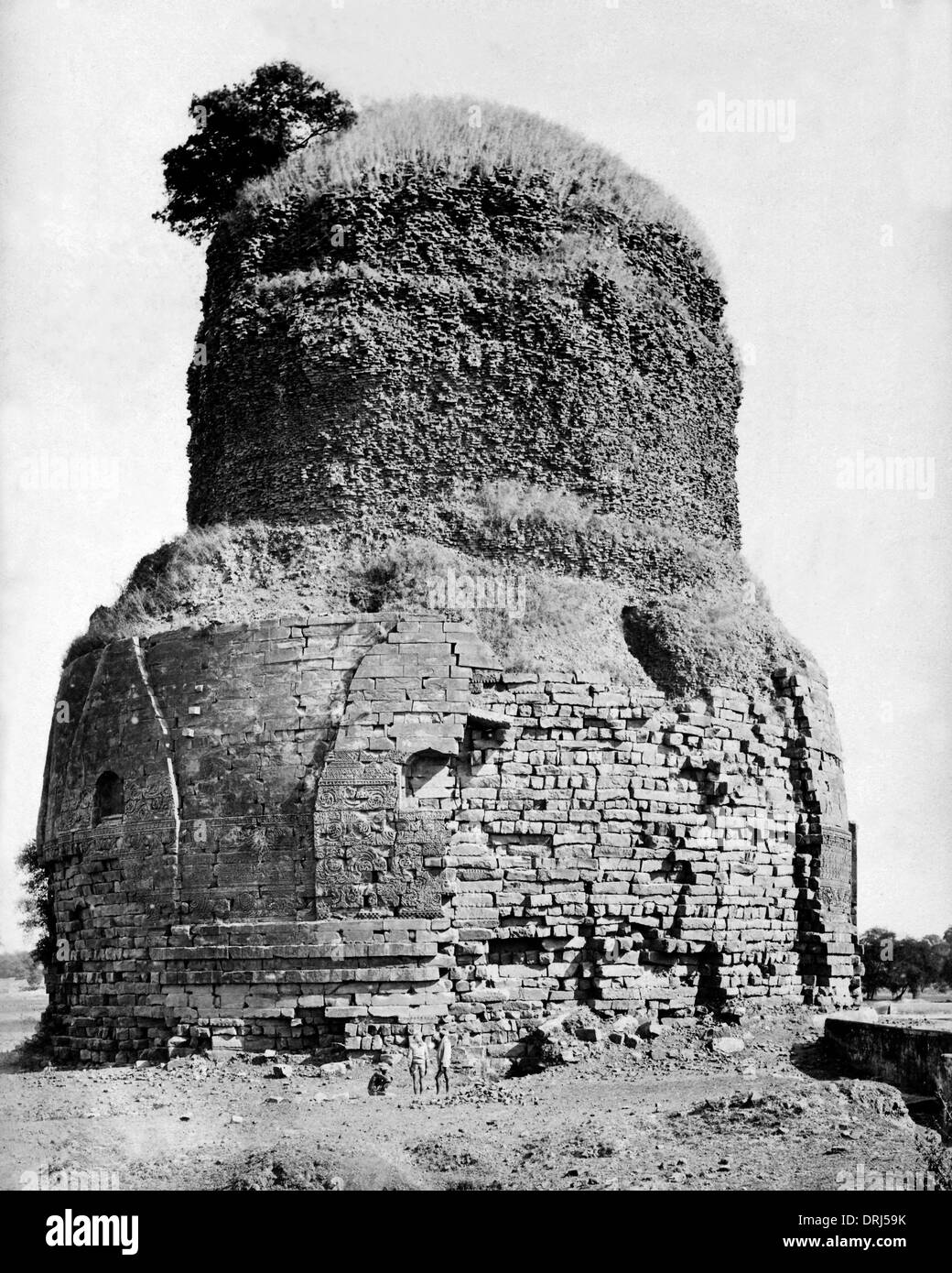 Brick Tower at Sarnath, Uttar Pradesh, India Stock Photo - Alamy