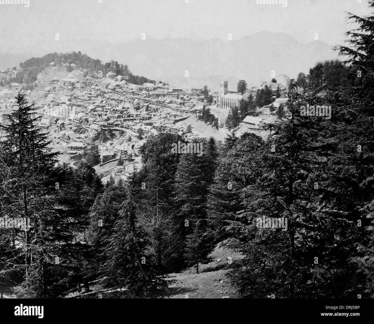 Simla (Shimla), Himachal Pradesh, India Stock Photo - Alamy