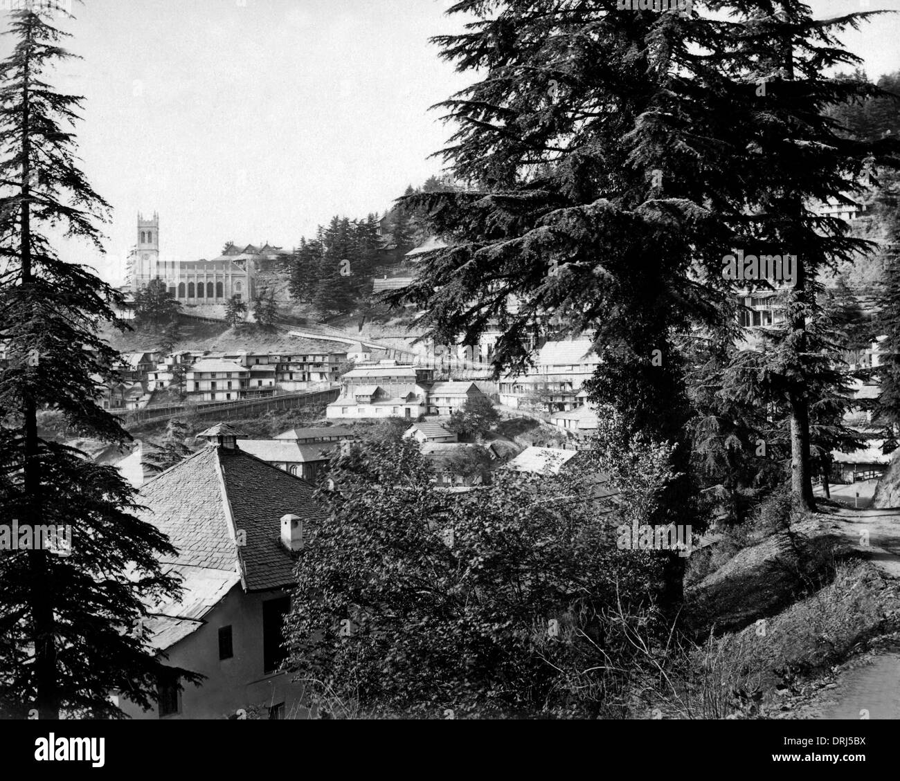 Simla (Shimla), Himachal Pradesh, India Stock Photo - Alamy