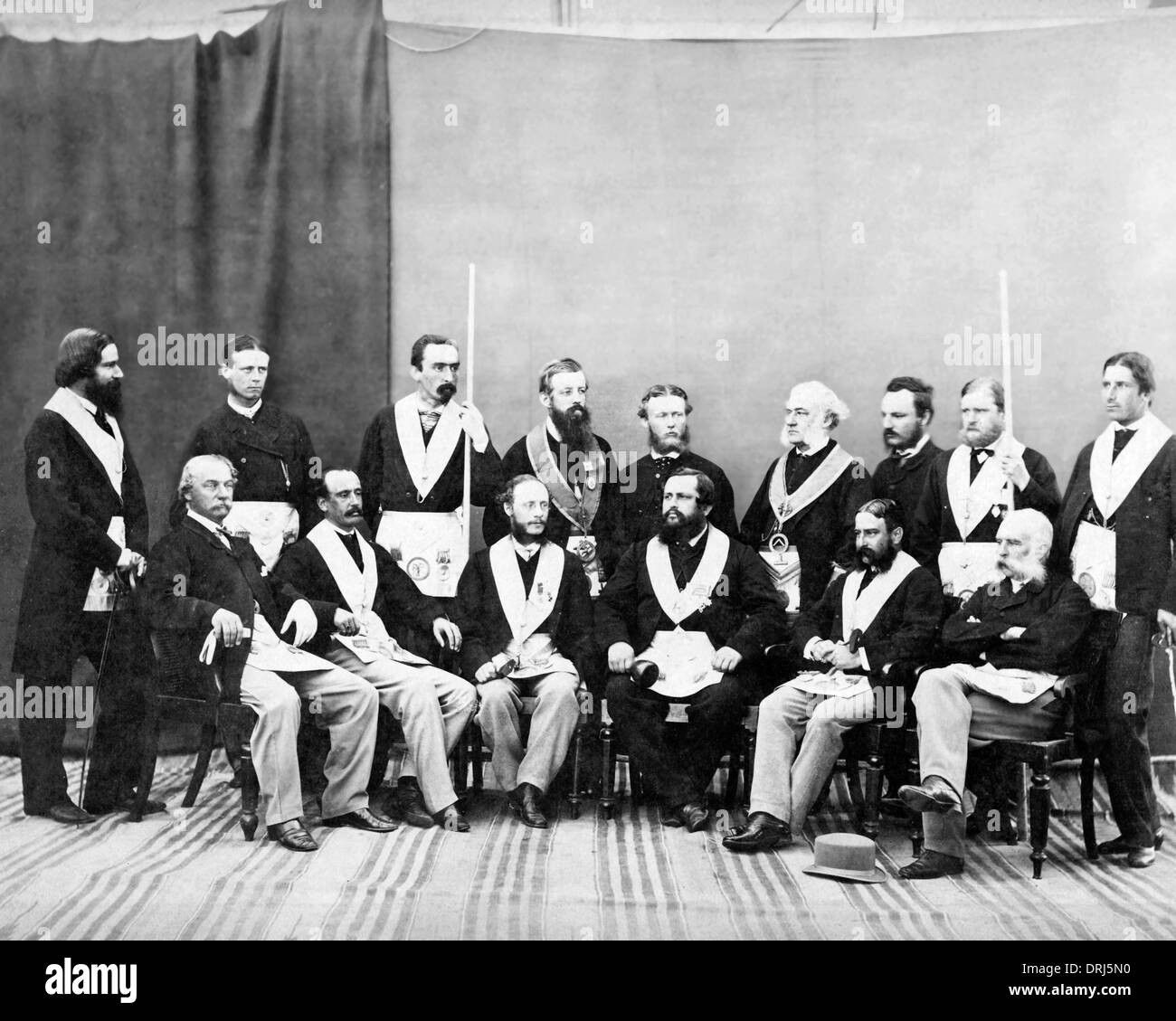 Masonic group, India Stock Photo - Alamy