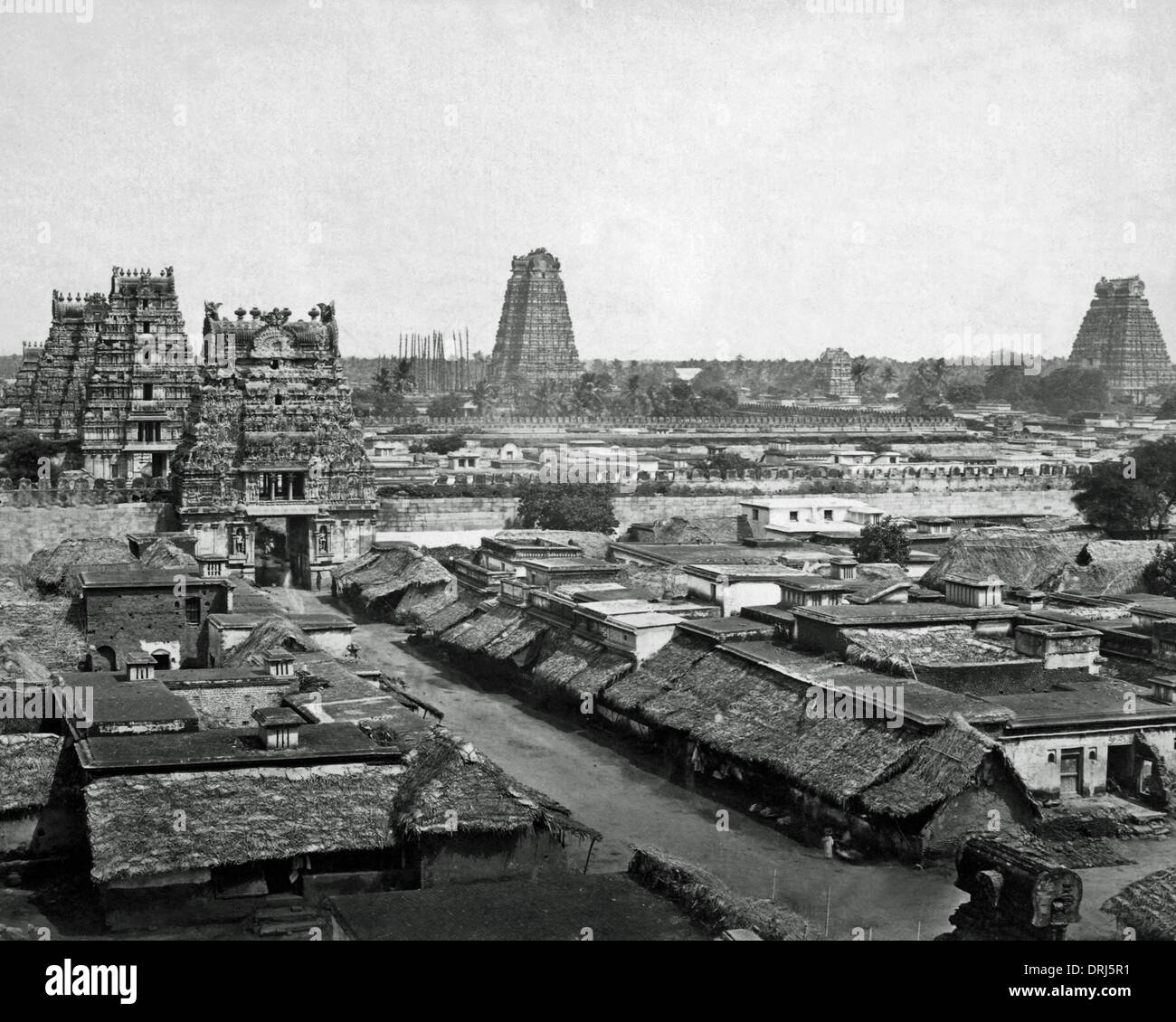 Pagodas at Seringapatam near Tiruchirappalli, India Stock Photo - Alamy