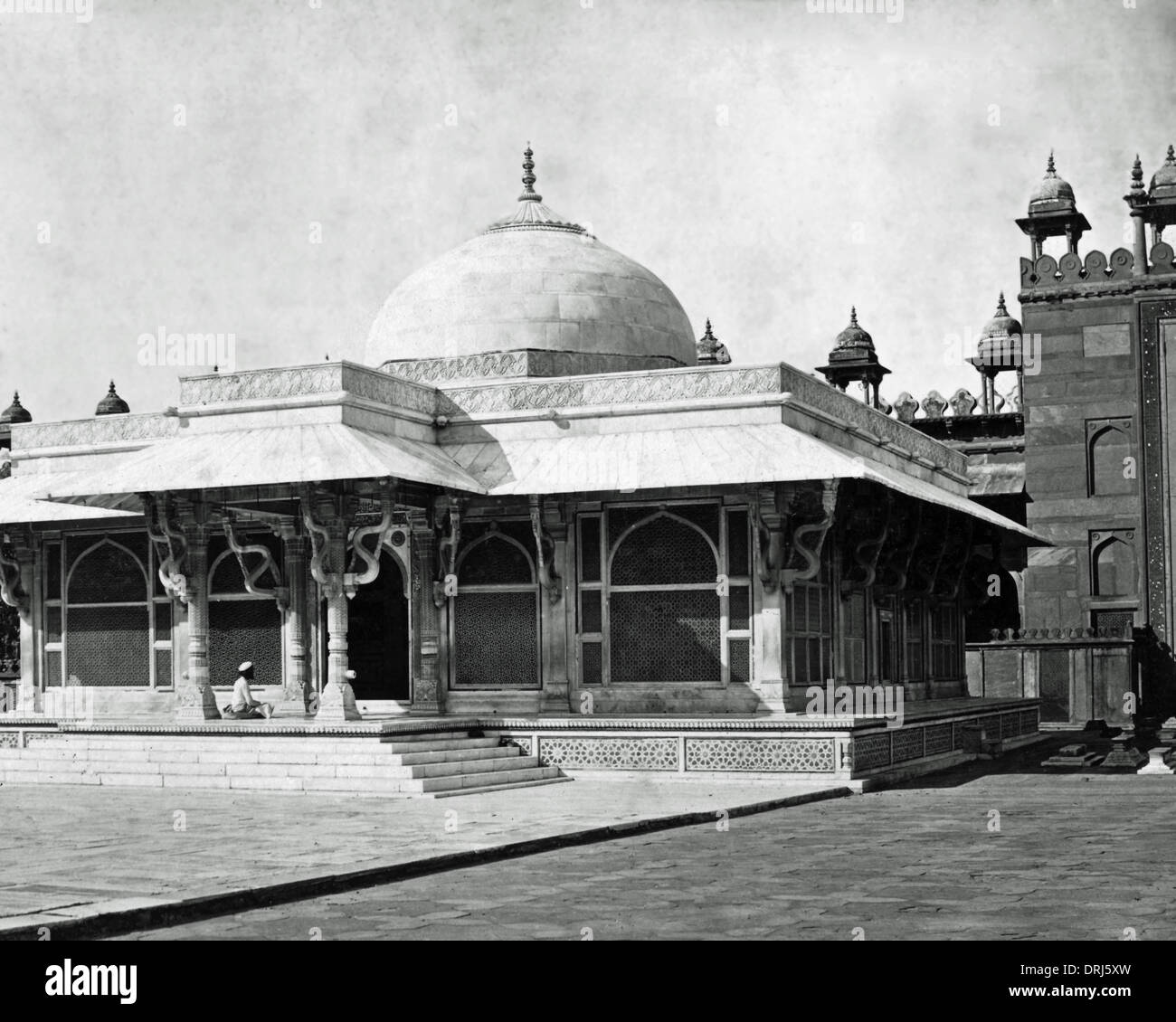 Tomb of Sheikh Salim Chishti, Fatehpur Sikri, India Stock Photo - Alamy