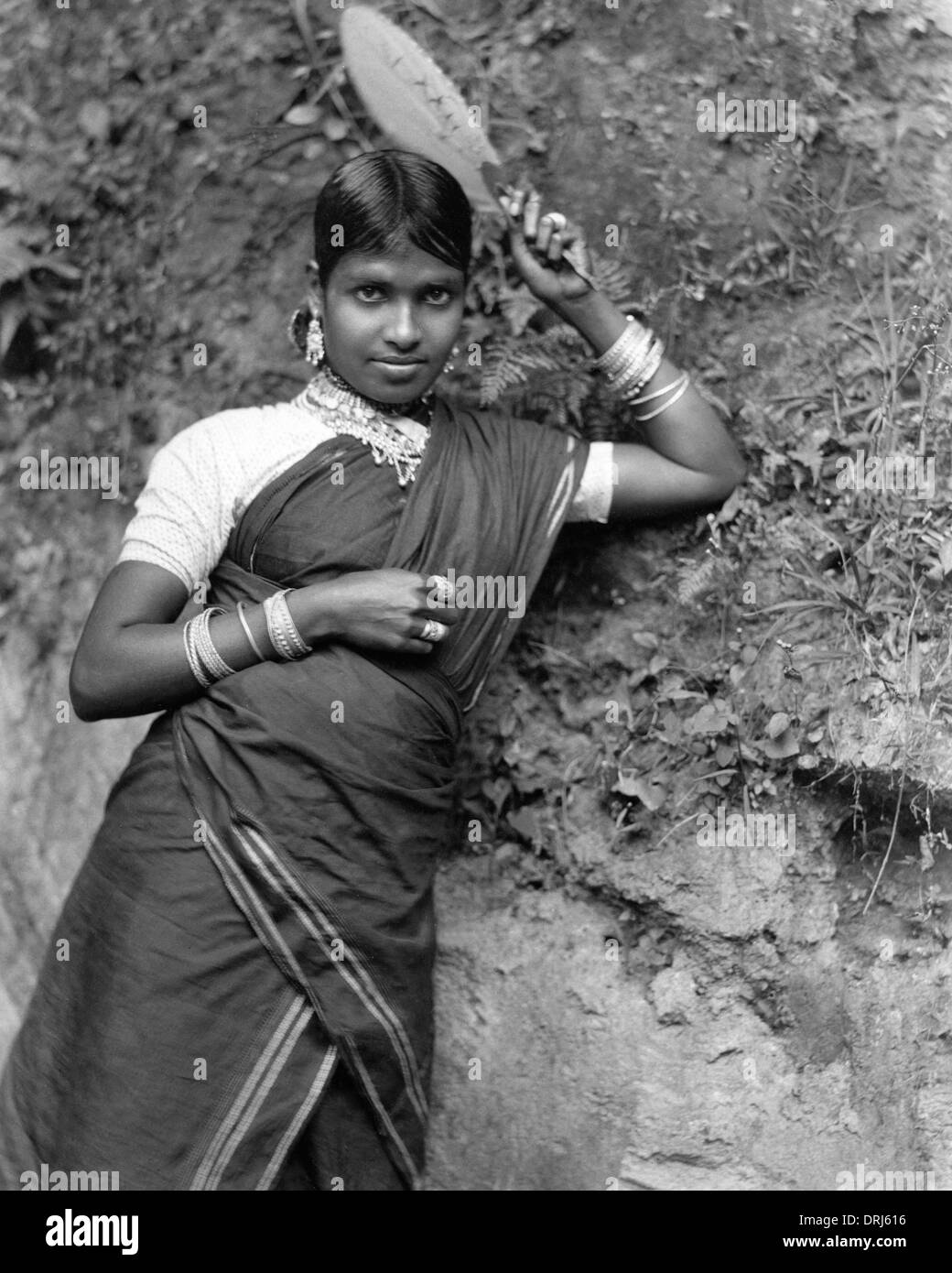 Young woman, Ceylon (Sri Lanka Stock Photo - Alamy