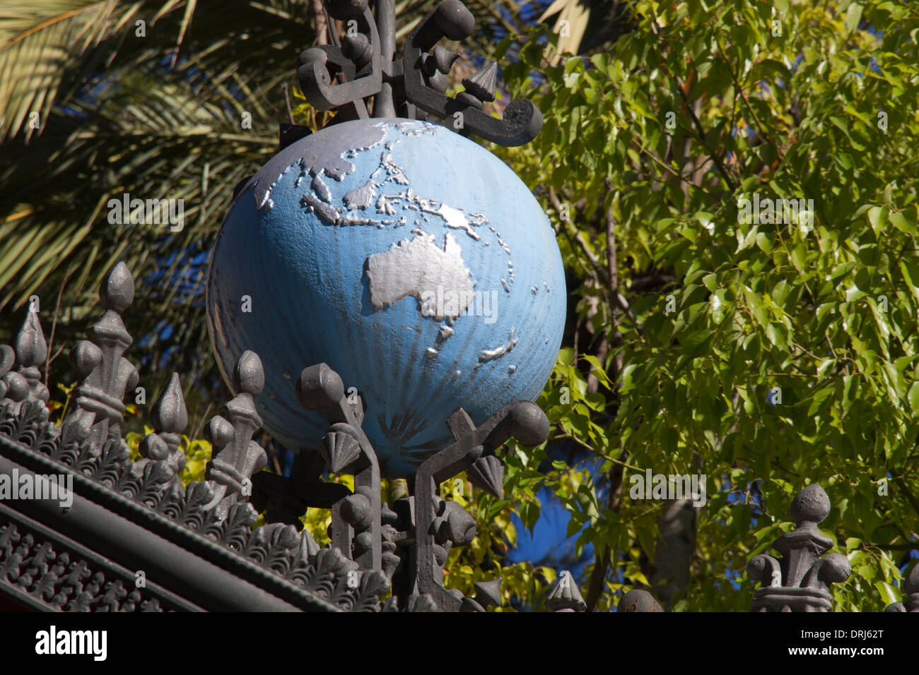 globe of word Mallorca Balearic Spain Stock Photo - Alamy