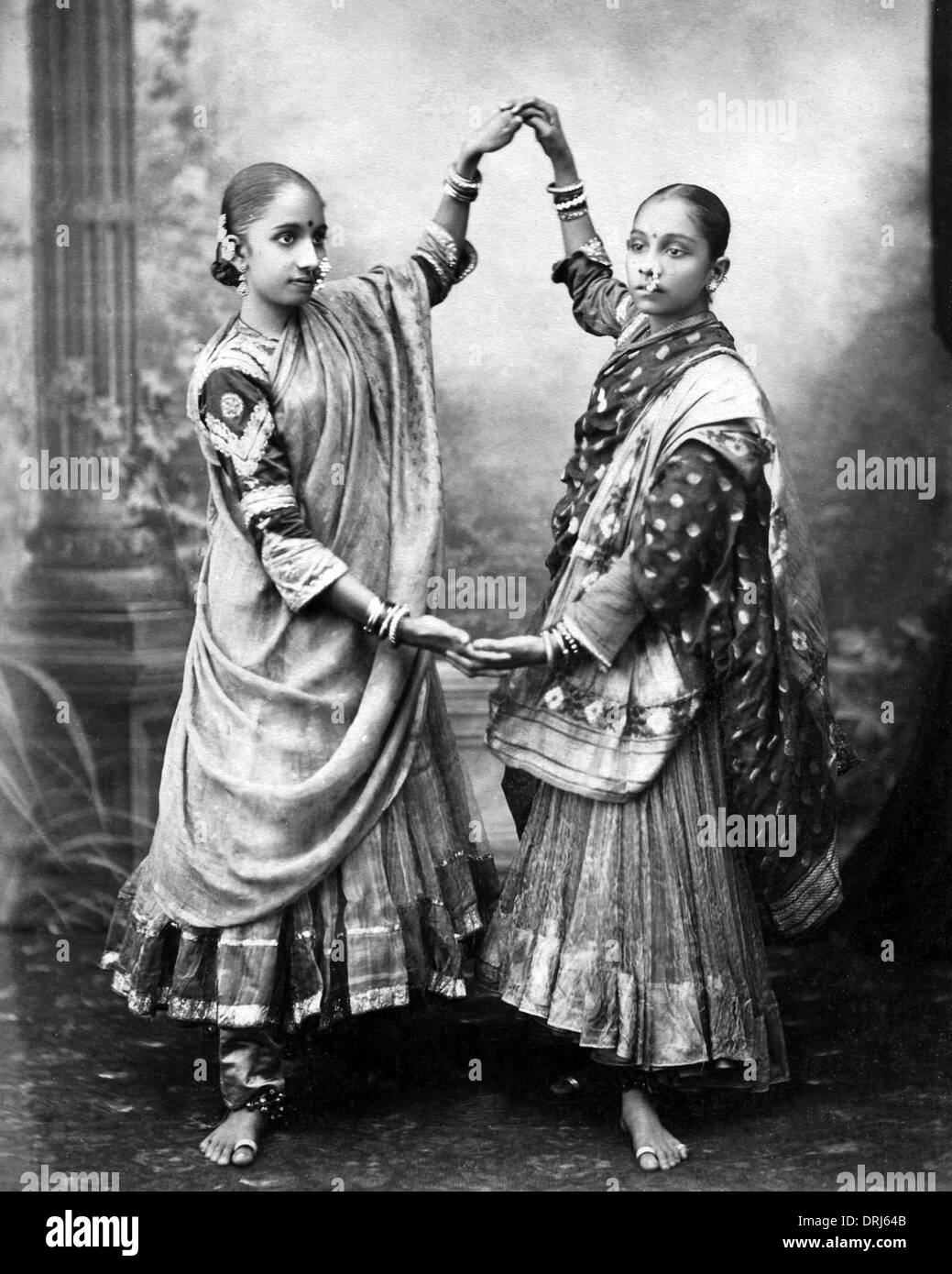 Nautch women, India Stock Photo - Alamy