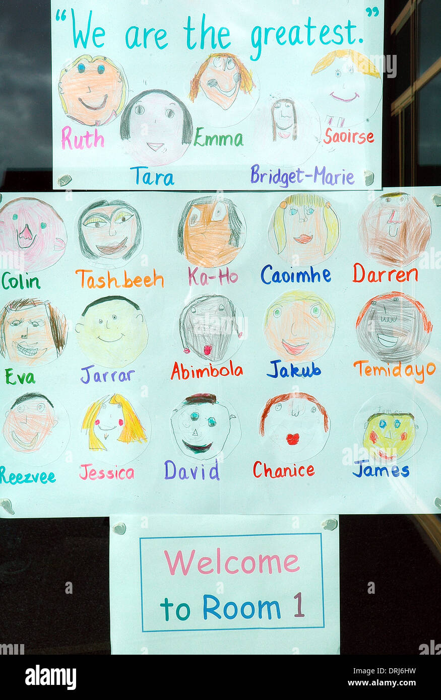 Drawing poster school hi-res stock photography and images - Alamy
