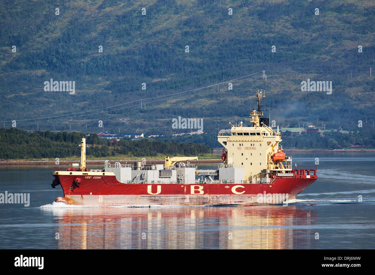 Zementfrachter UBC Cork / cement freighter UBC Cork Stock Photo - Alamy