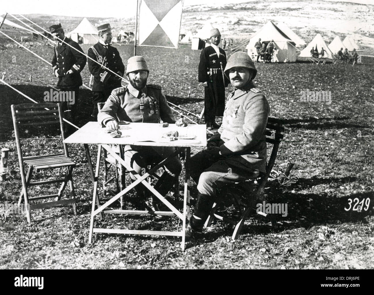 Jemal Pasha and Fuad Bey, Southern Palestine, WW1 Stock Photo - Alamy