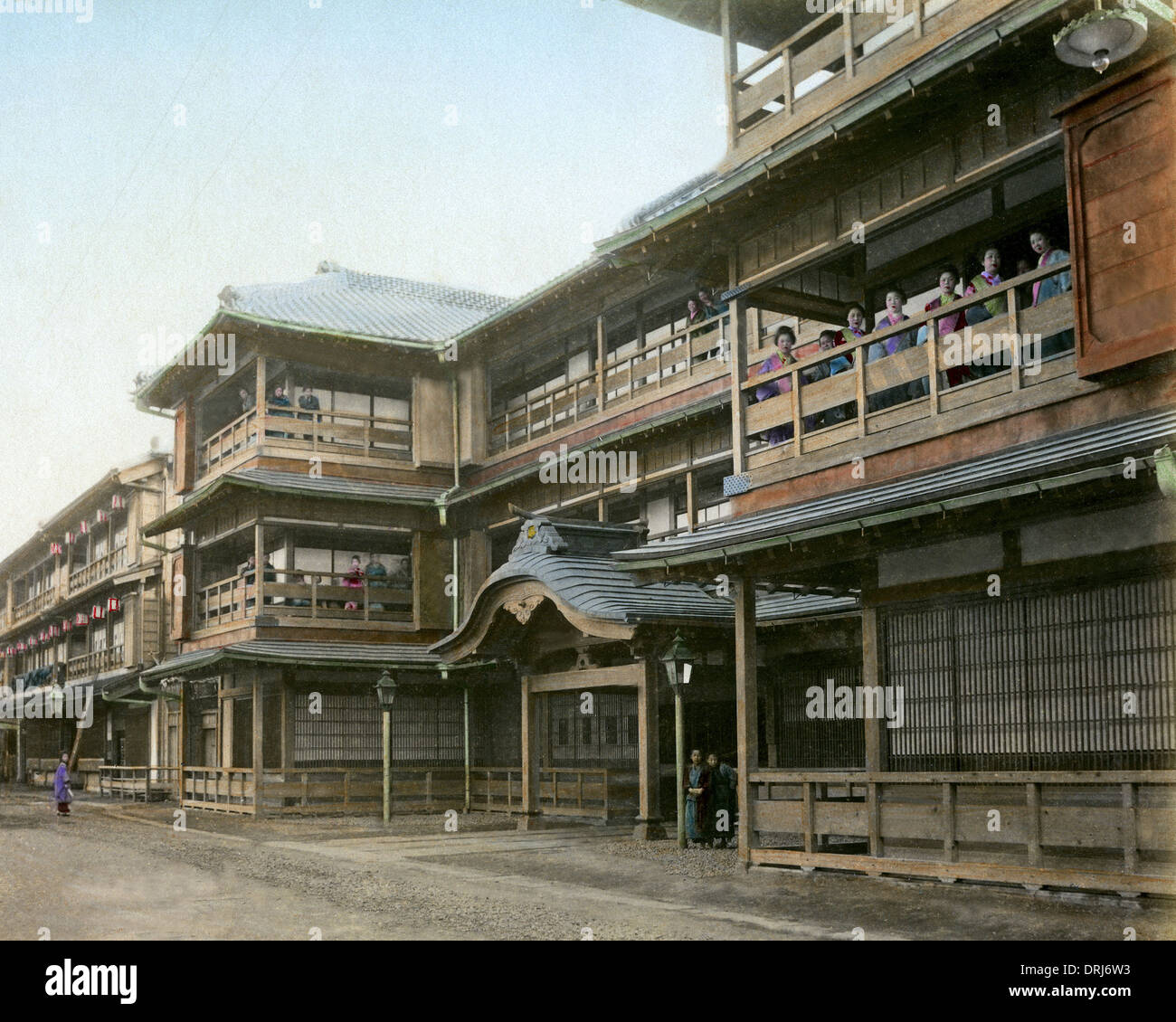 Brothel, Yoshiwara, Tokyo, Japan Stock Photo - Alamy