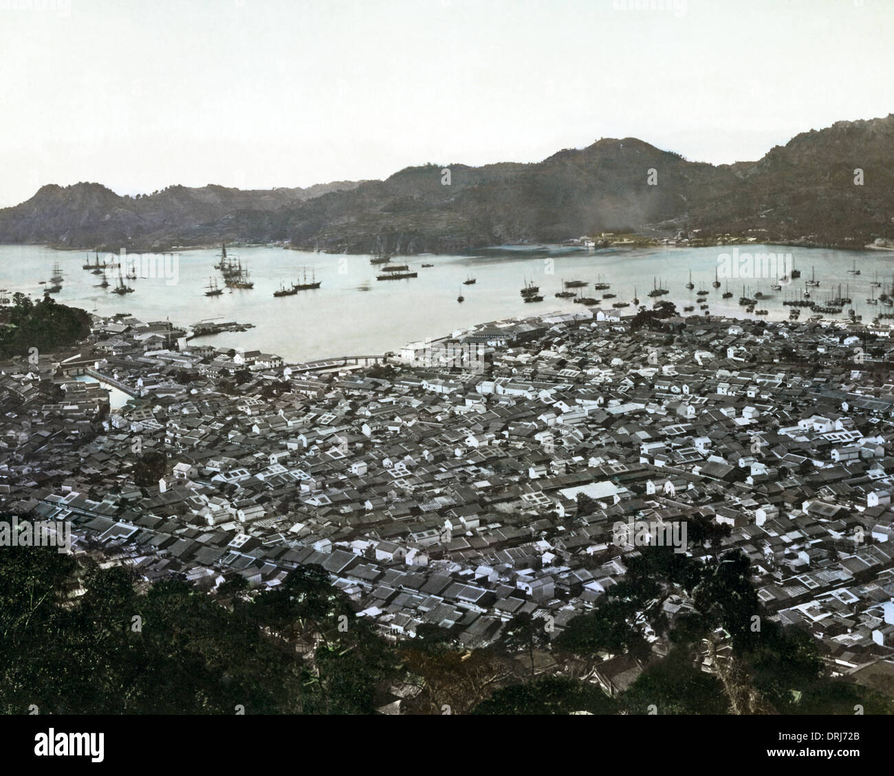 View of Nagasaki, Japan Stock Photo - Alamy