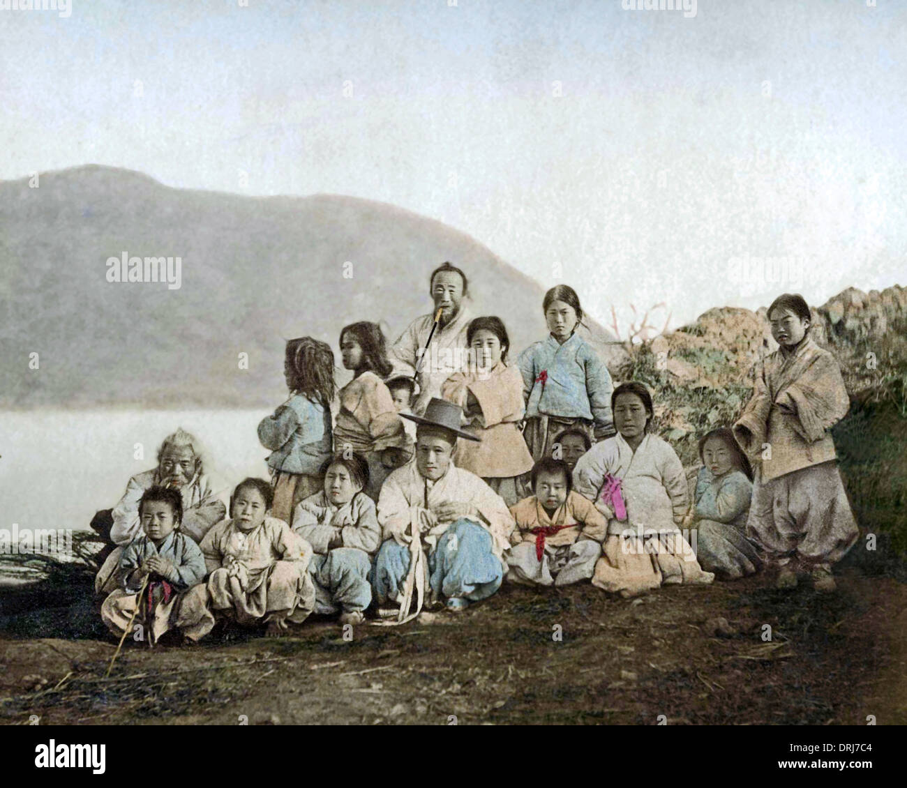 Group of Koreans, Japan Stock Photo - Alamy