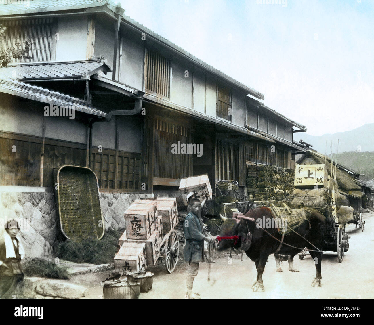 Tea warehouse, Japan Stock Photo - Alamy
