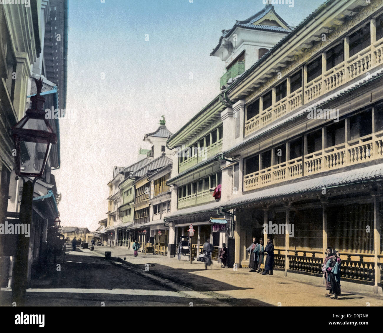 Brothels, Yoshiwara, Tokyo, Japan Stock Photo - Alamy