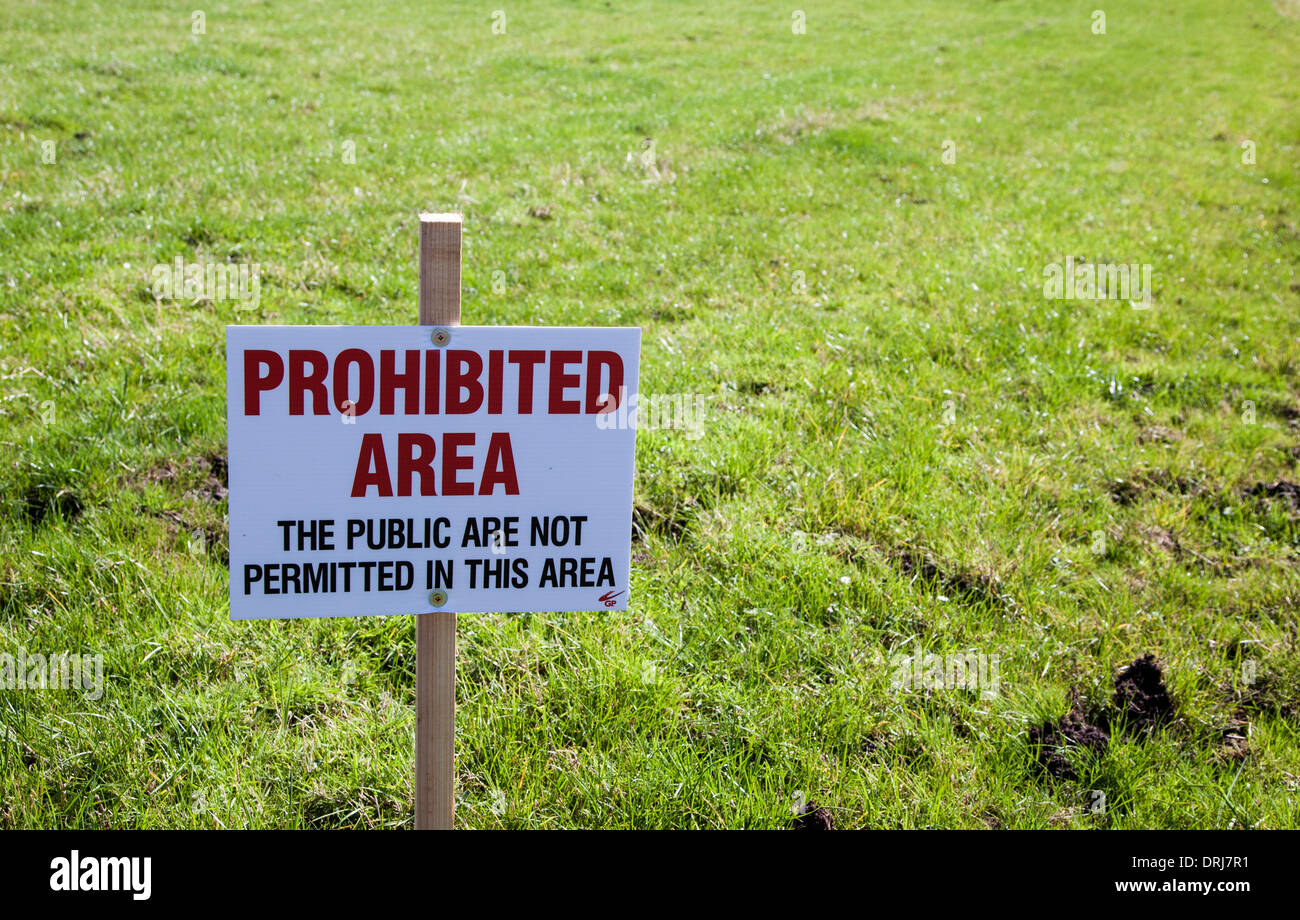 Public prohibited hi-res stock photography and images - Alamy
