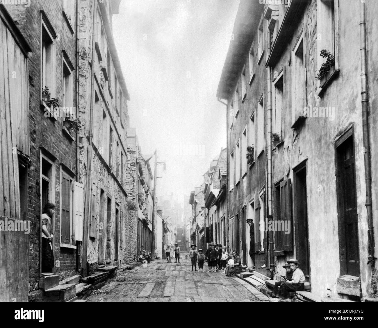 Street Scene, Montreal, Quebec, Canada Stock Photo - Alamy