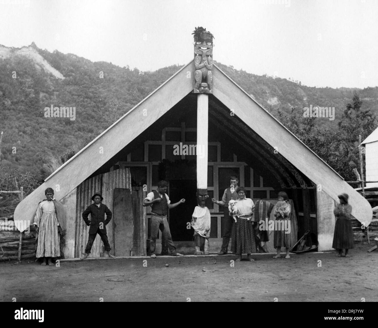 Ethnic buildings Black and White Stock Photos & Images - Alamy