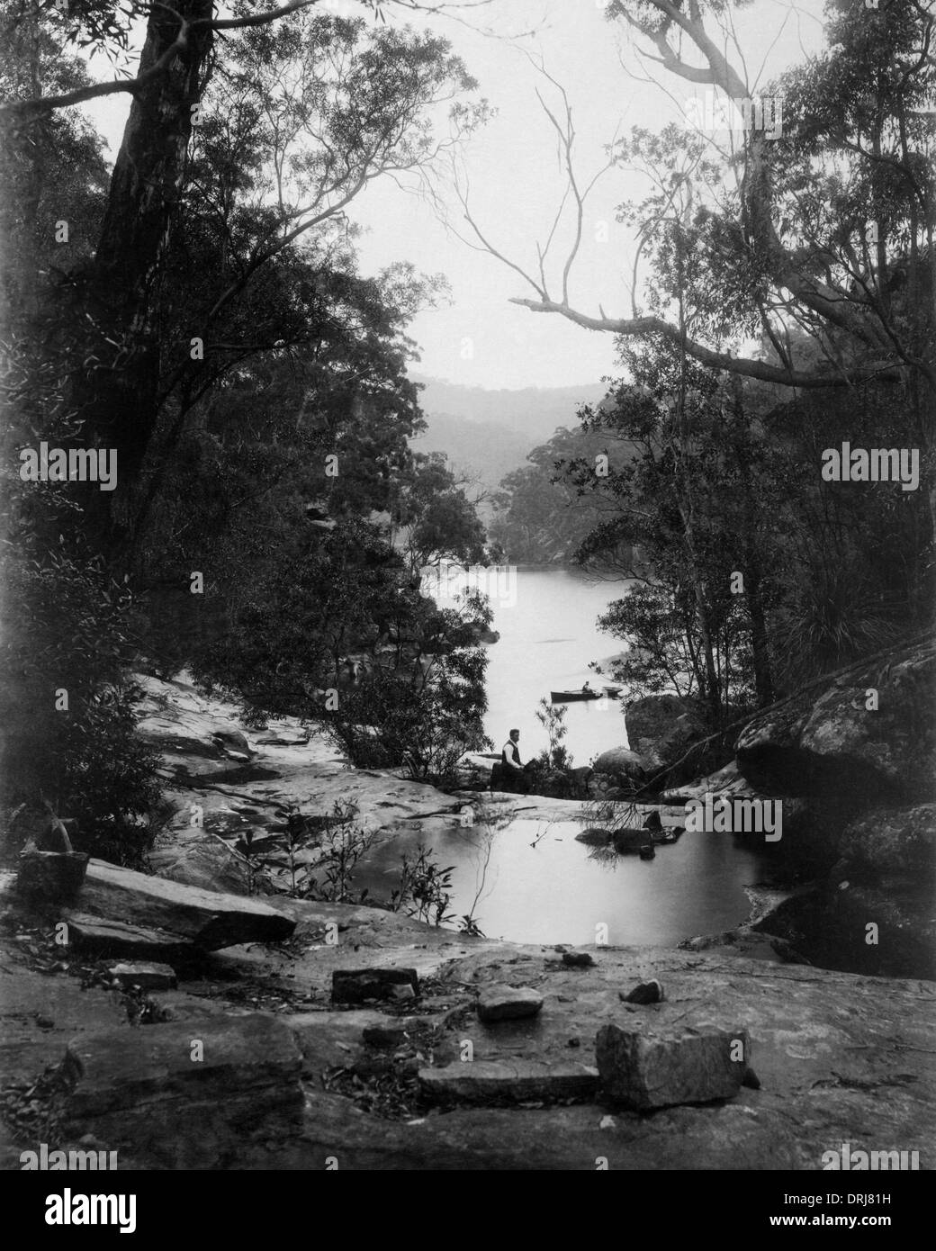 View from Reservoir, Ku-ring-gai Bay, Australia Stock Photo - Alamy