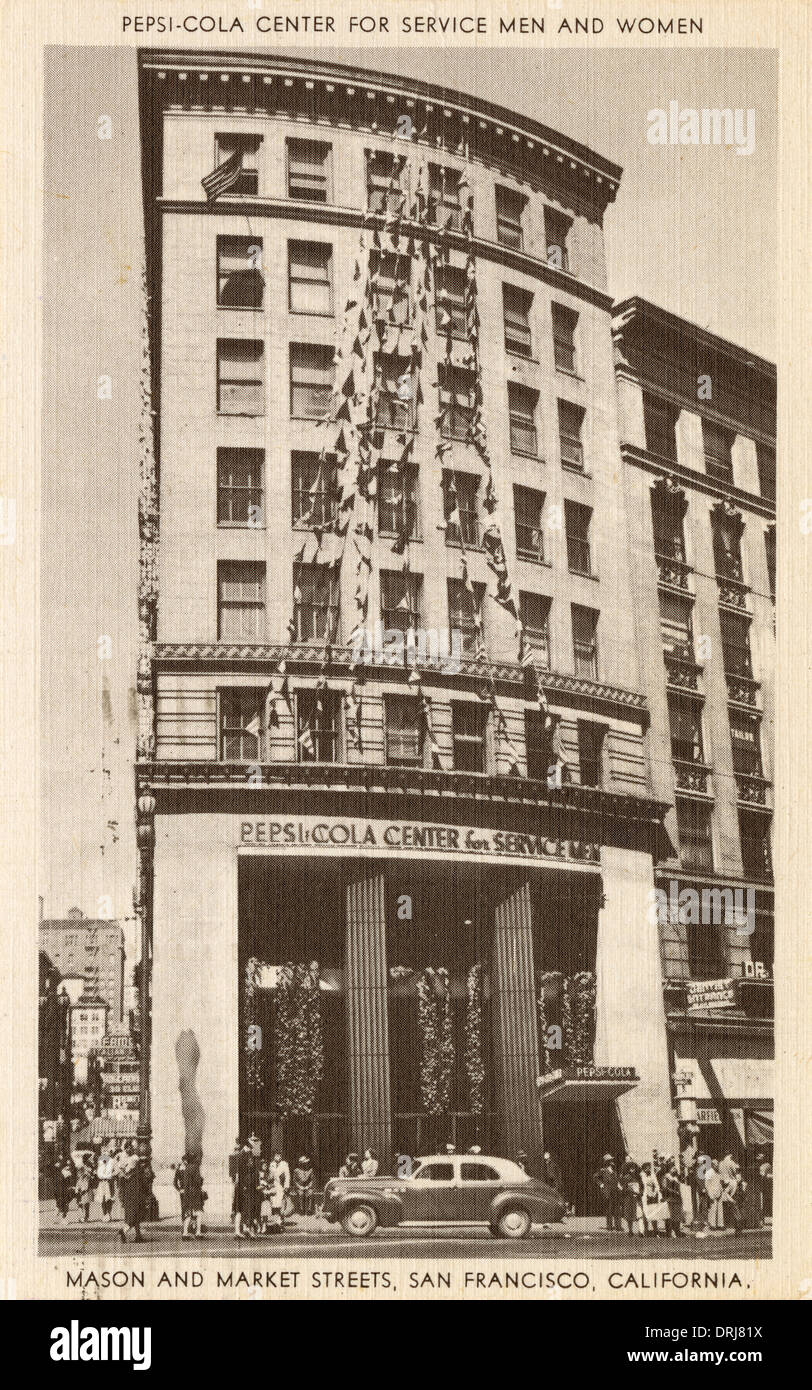 Pepsi-Cola Center for Service Men and Women Stock Photo - Alamy