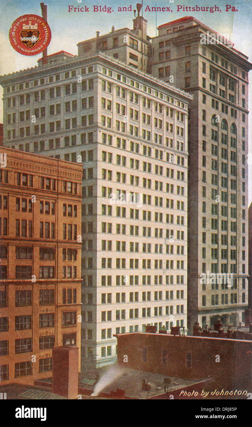 Frick Building and Annex, Pittsburgh, Pennsylvania Stock Photo - Alamy