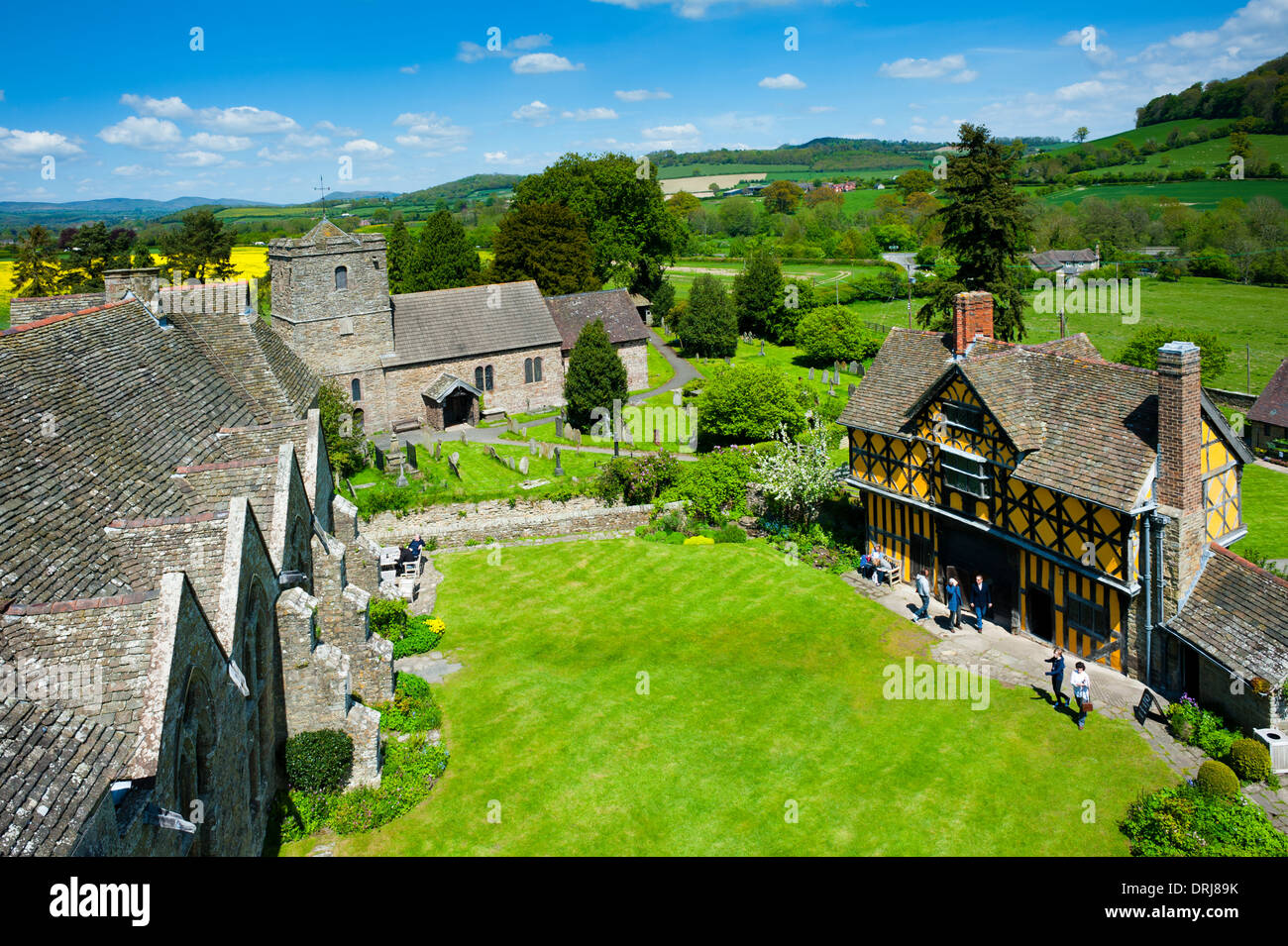 Stokesay Castle Gate House High Resolution Stock Photography and Images ...