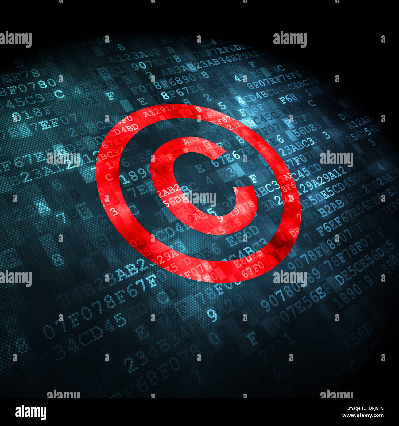 Law concept: Copyright on digital background Stock Photo - Alamy