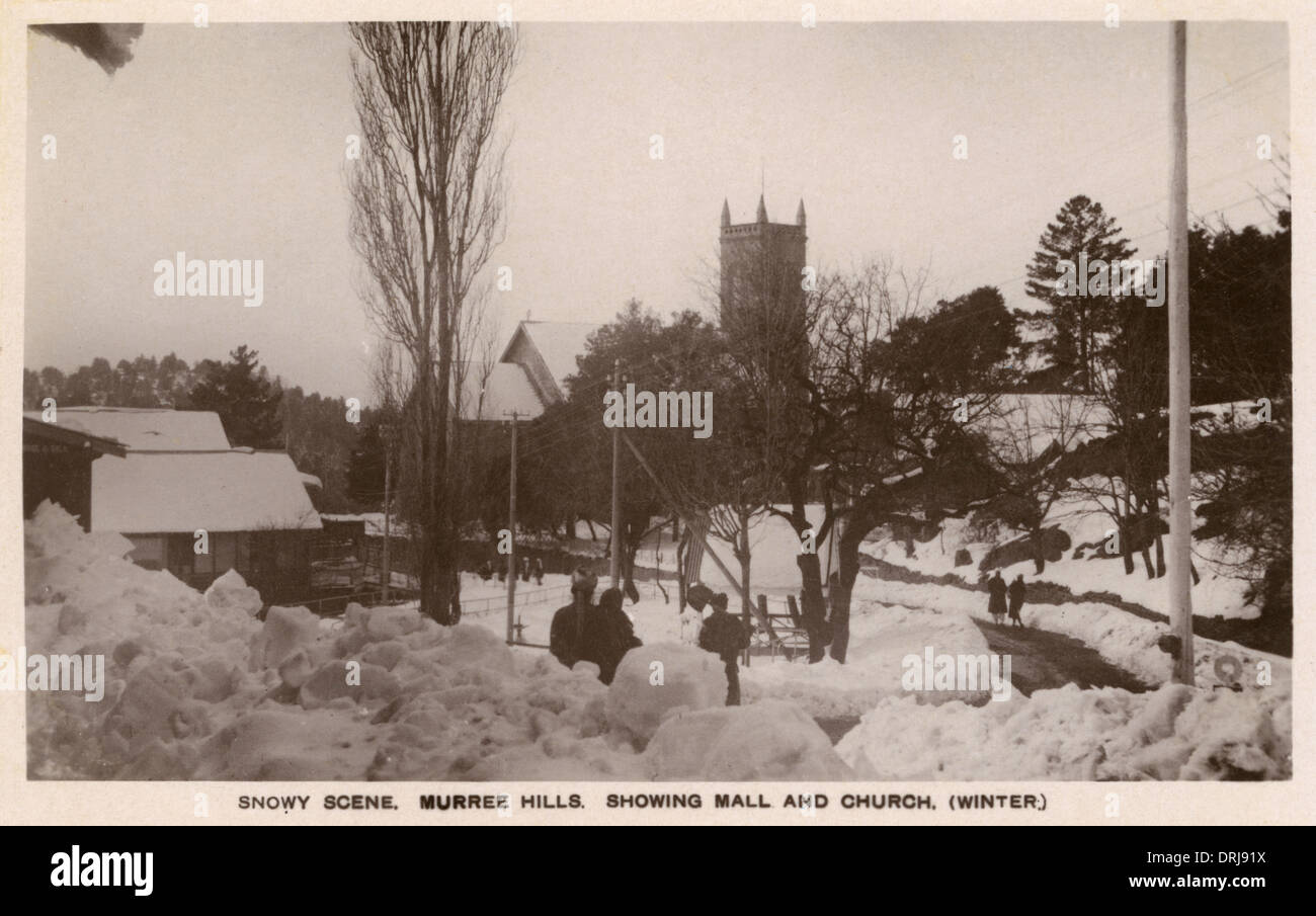 Pakistan - NWFP - Murree, Holy Trinity Church, Mall Road Stock Photo ...