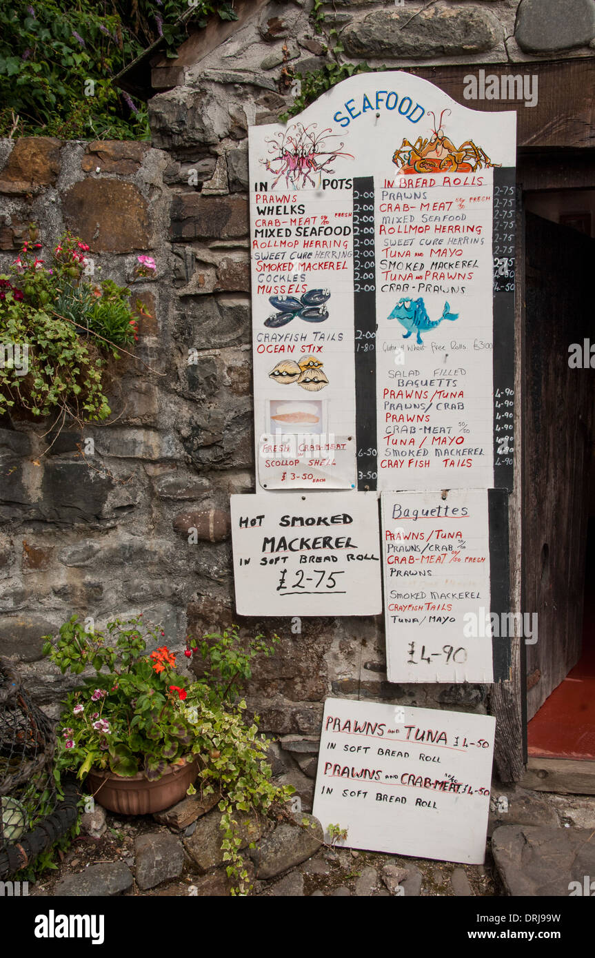 Seafood Sign High Resolution Stock Photography and Images - Alamy