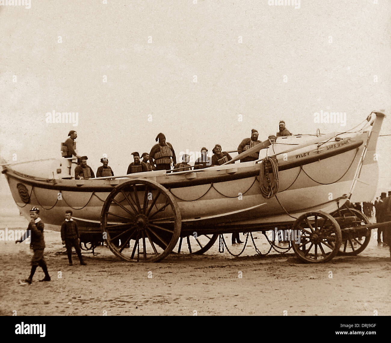 Early lifeboat hi-res stock photography and images - Alamy