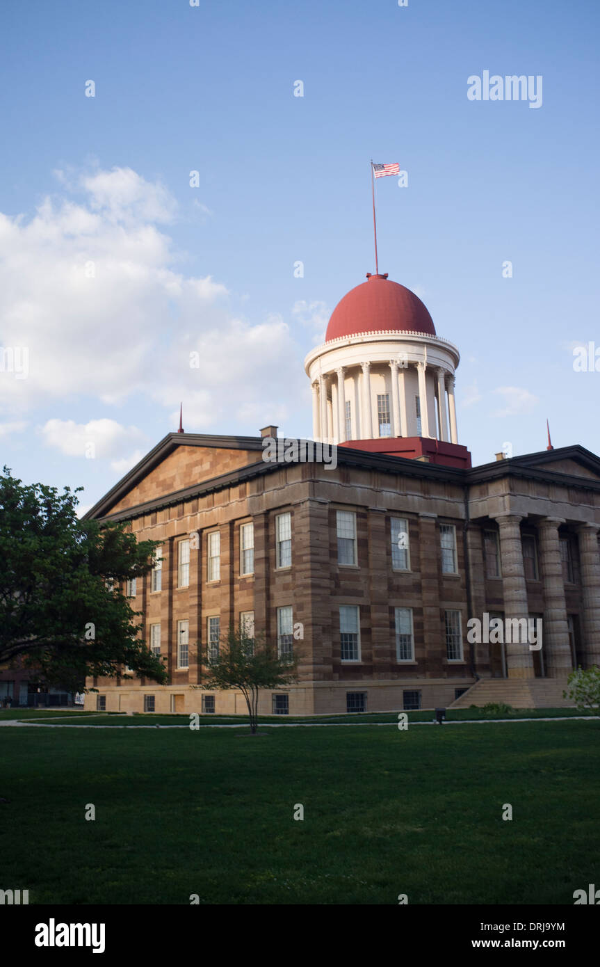 Old state capitol springfield hi-res stock photography and images - Alamy