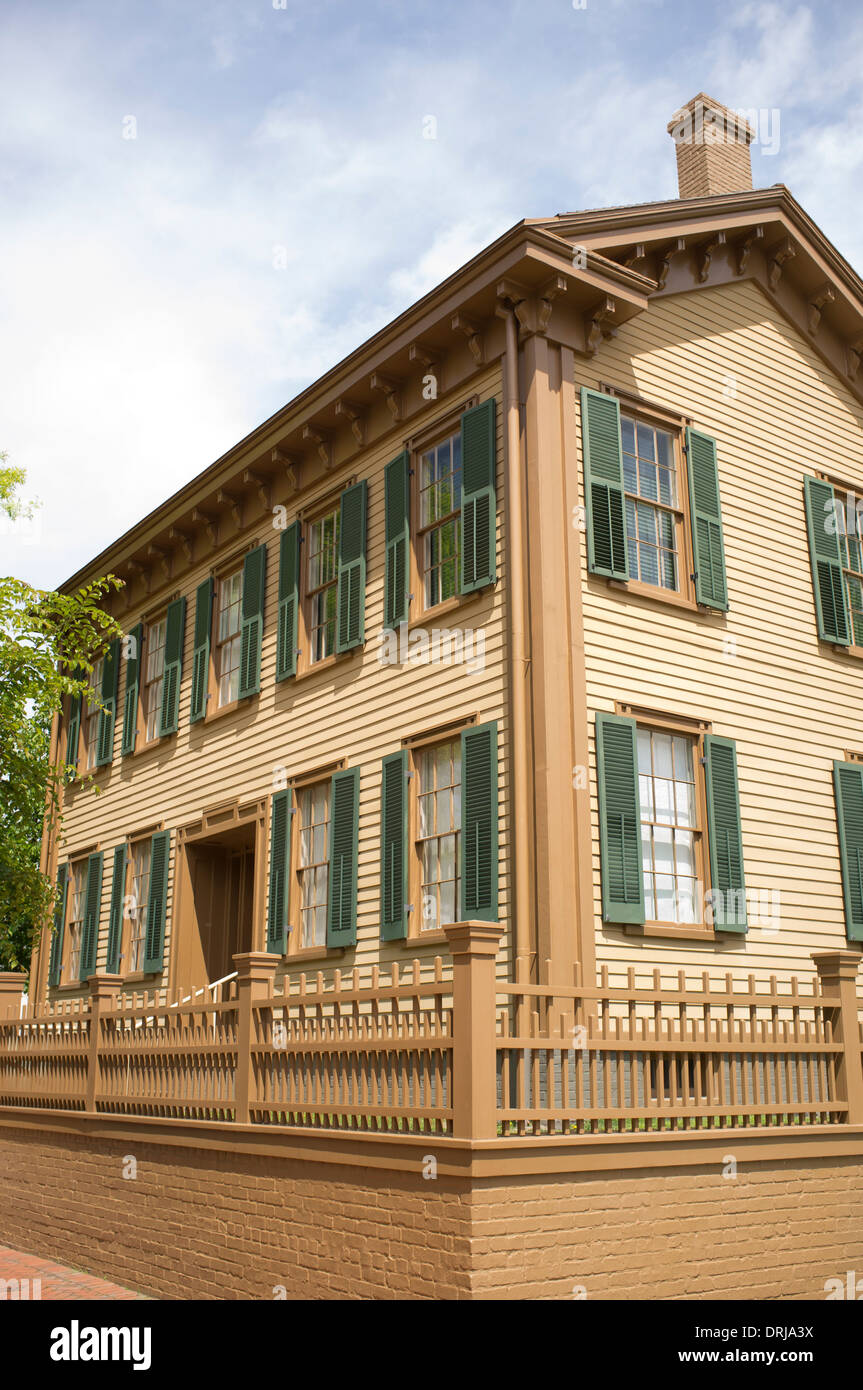 Abraham Lincolns Home Stock Photos & Abraham Lincolns Home Stock Images ...