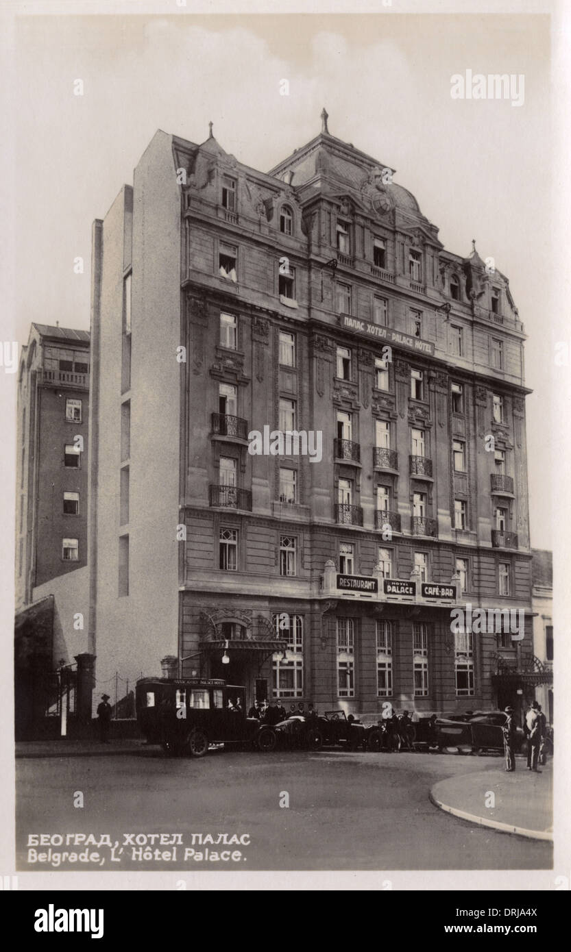 Serbia - Palace Hotel, Belgrade Stock Photo - Alamy