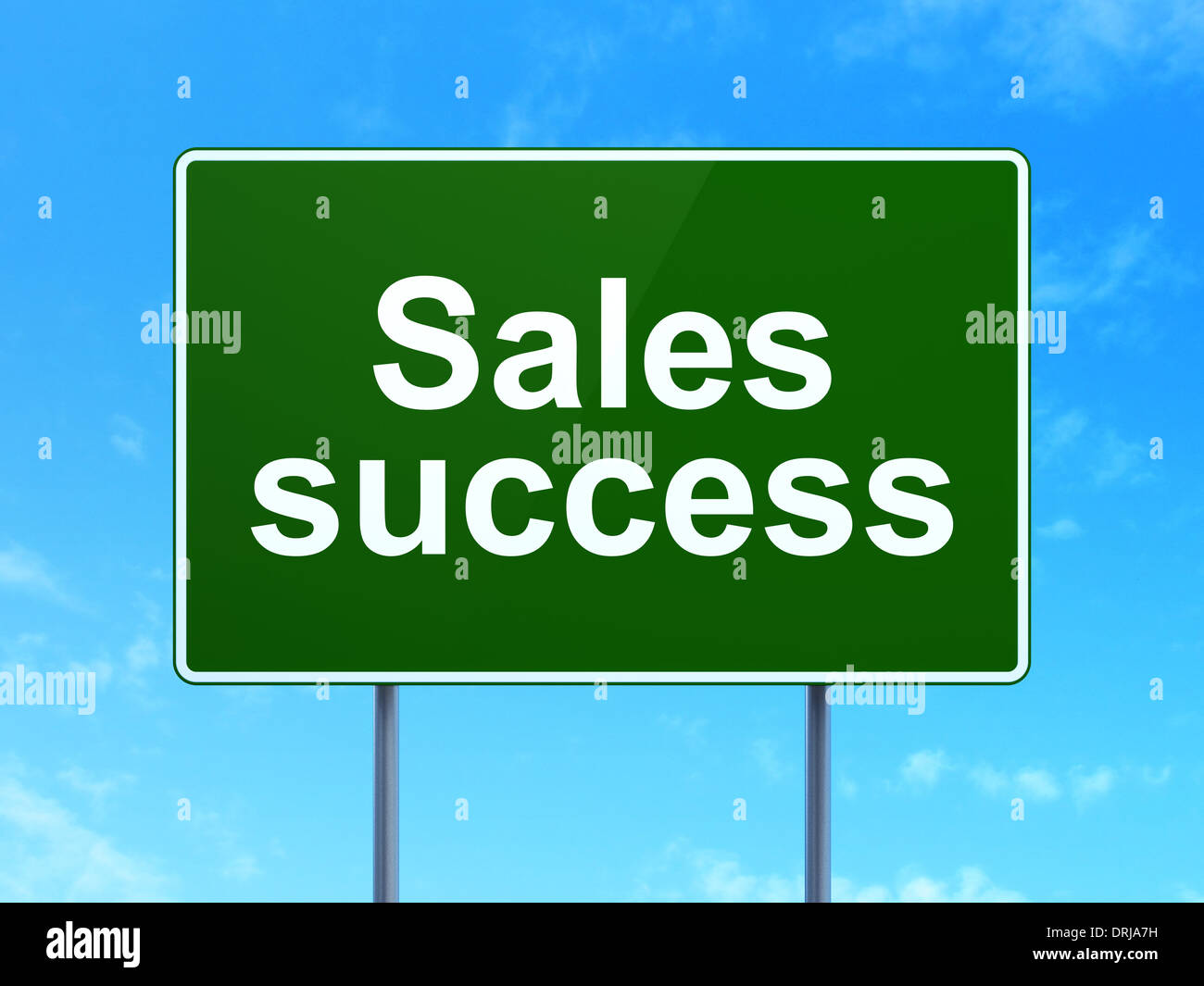 Marketing concept: Sales Success on road sign background Stock Photo ...