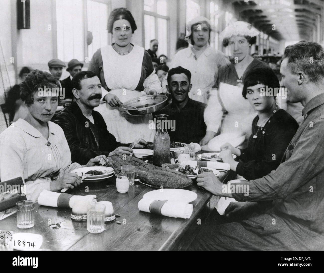American soldiers at Citroen Munitions, France, WW1 Stock Photo - Alamy