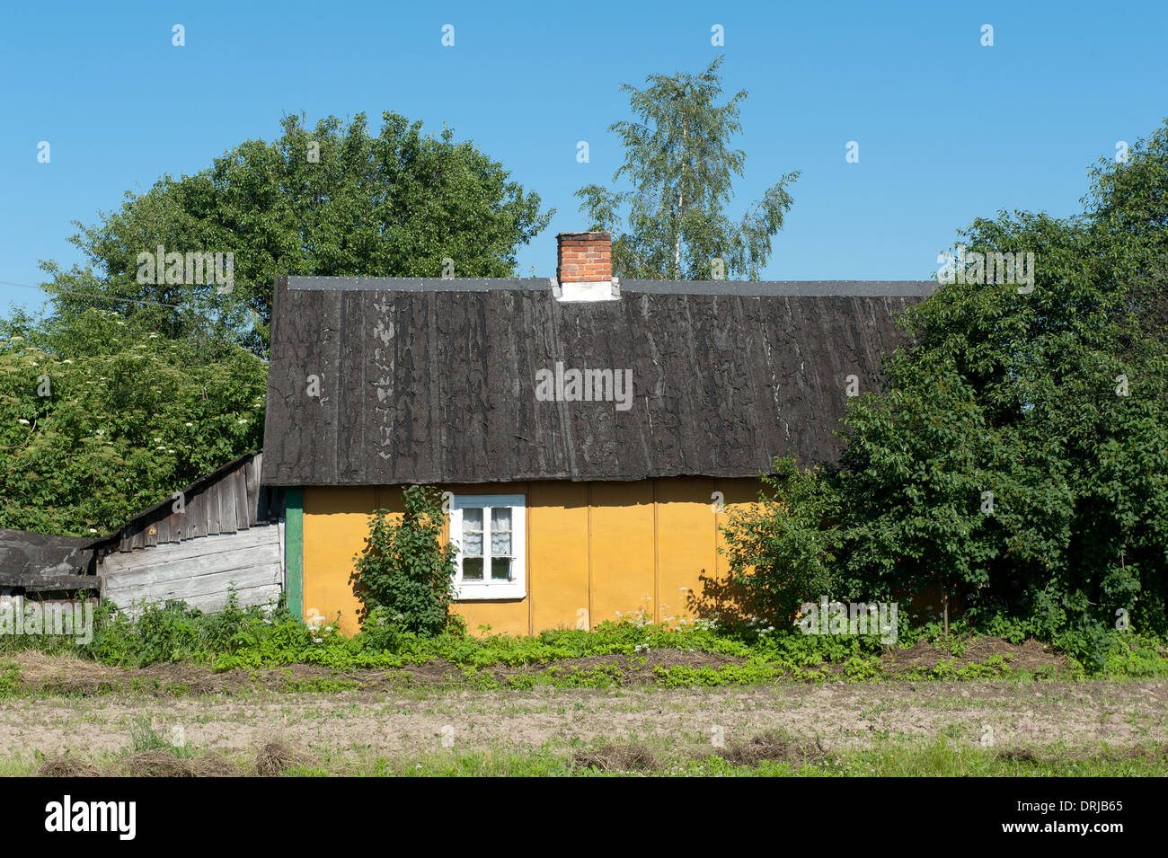 Old house in Bodaczow, Gmina Szczebrzeszyn, Zamosc County, Lublin ...