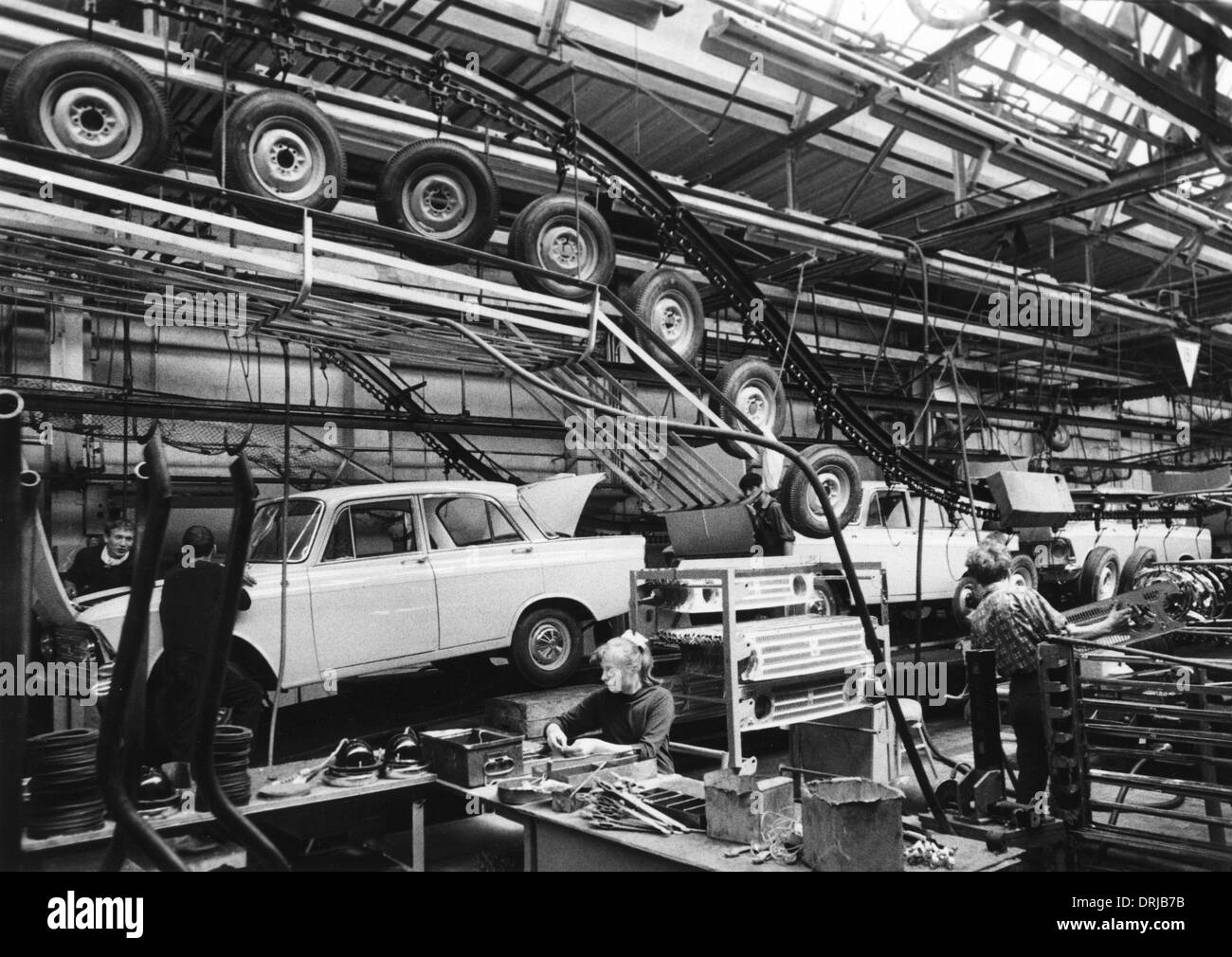 Moskvich car plant hi-res stock photography and images - Alamy