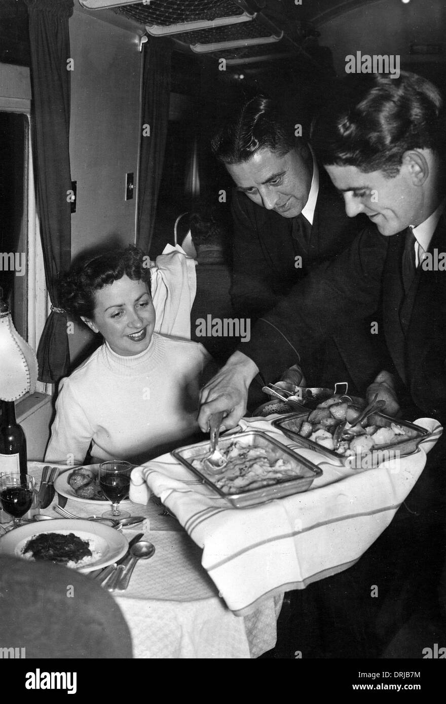1940s waiter hi-res stock photography and images - Alamy
