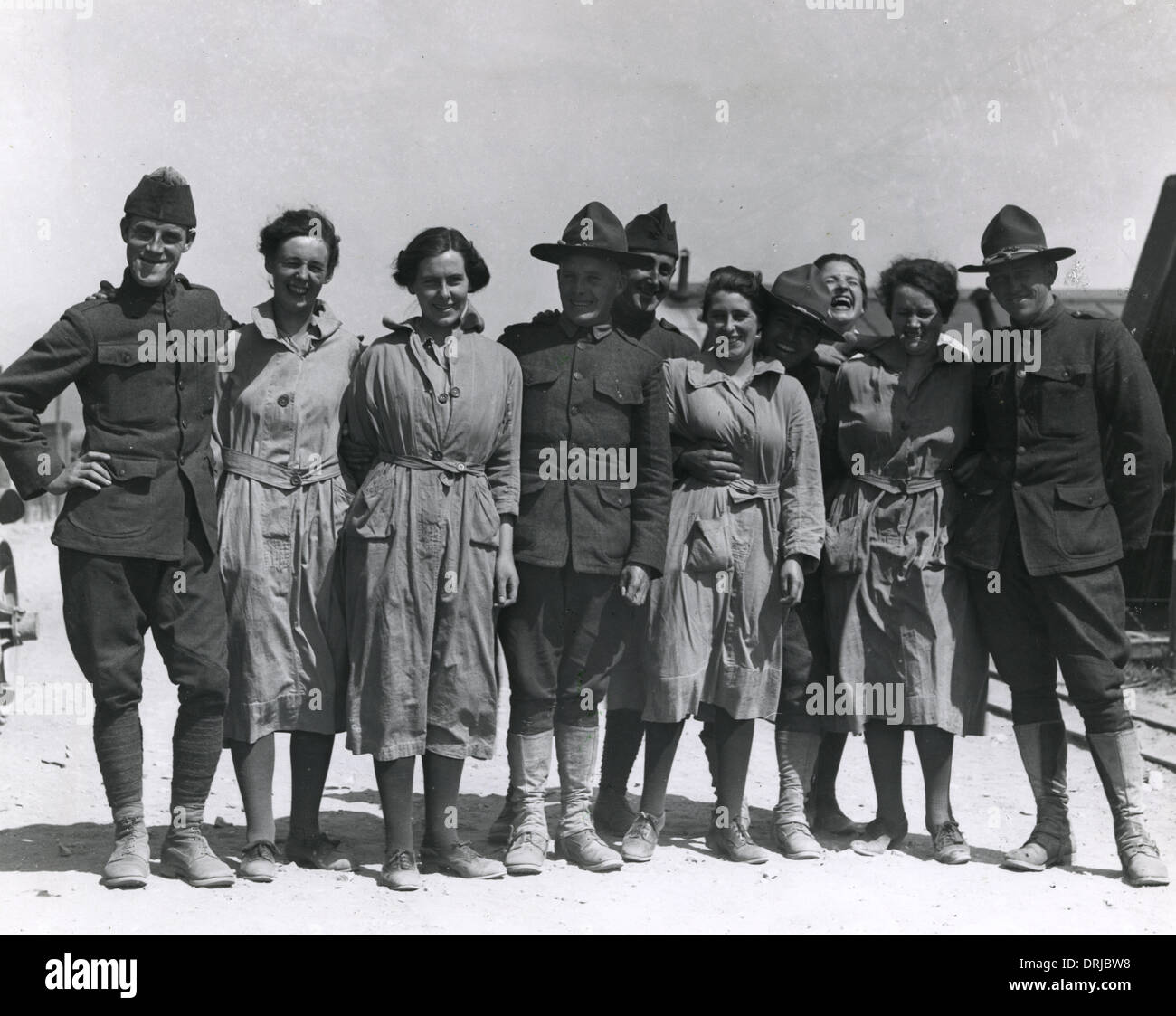 American soldiers during ww1 hi-res stock photography and images - Alamy
