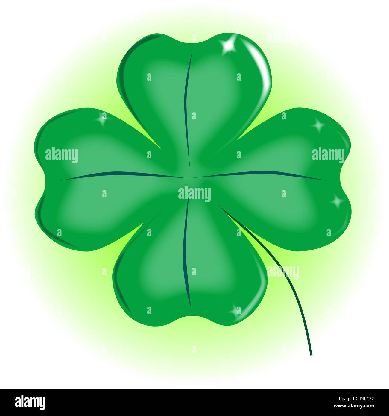 4 leaf shamrock hi-res stock photography and images - Alamy