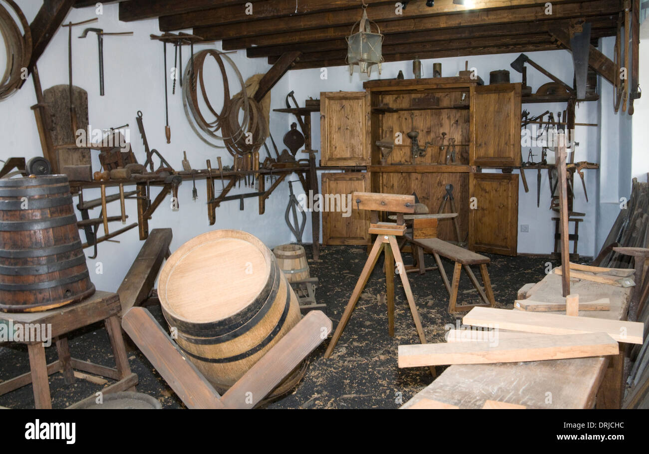 Barrel making tools hi-res stock photography and images - Alamy