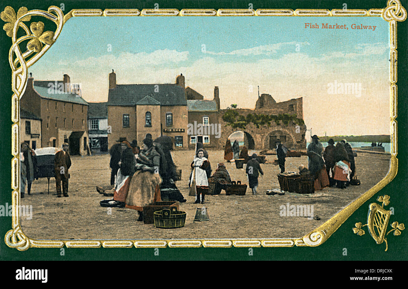 The Fish Market, Galway, Ireland Stock Photo - Alamy