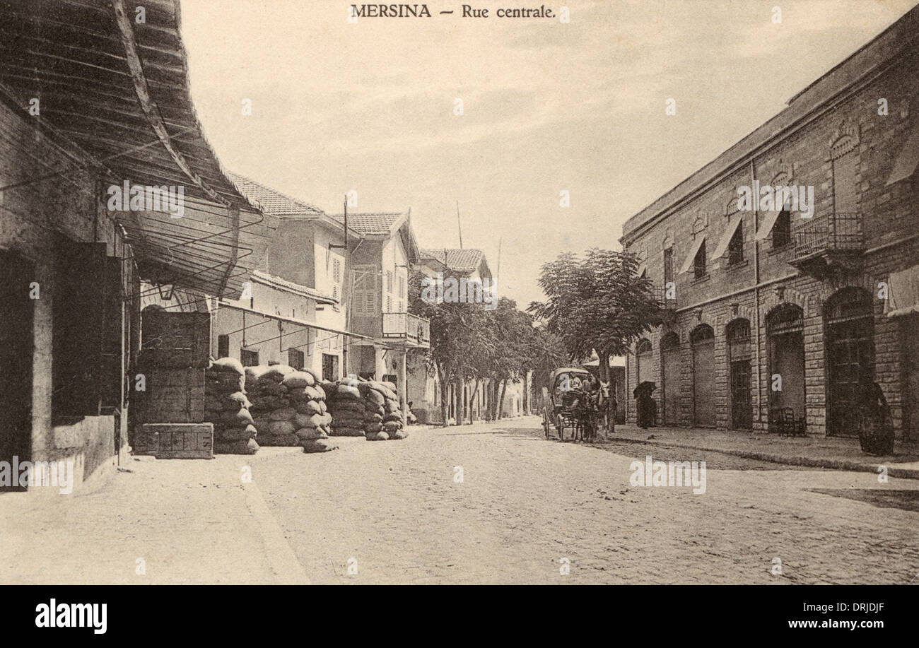 Mersin, Turkey - Central Street Stock Photo - Alamy
