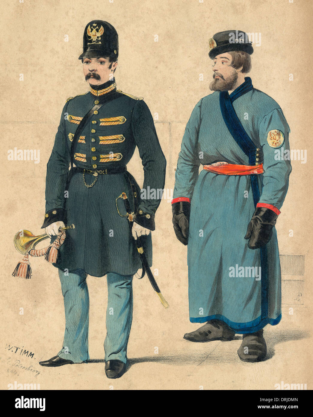 Russian postal uniform hi-res stock photography and images - Alamy