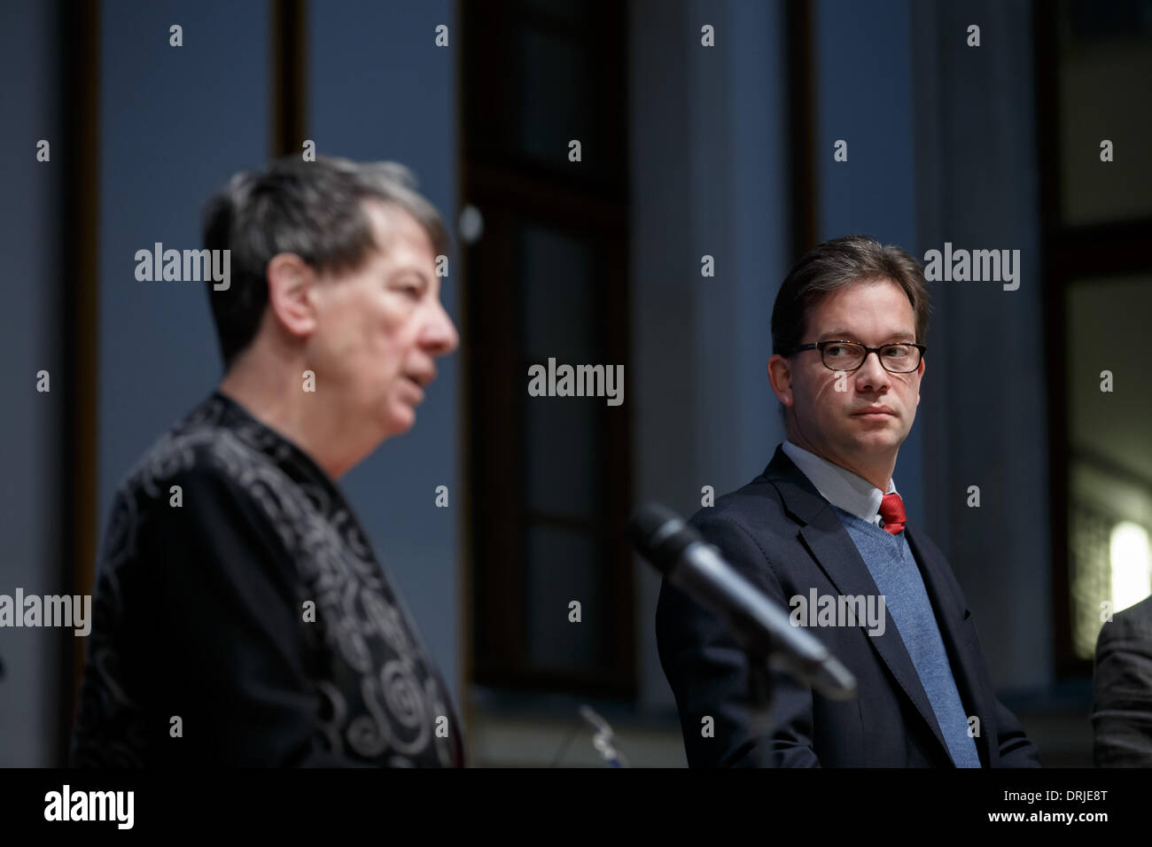 Berlin, Germany. 27th Jan, 2014. German Minister of Environment ...