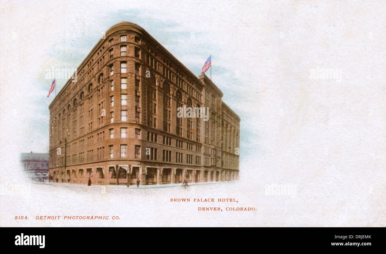 Brown Palace Hotel, Denver, Colorado, USA Stock Photo - Alamy