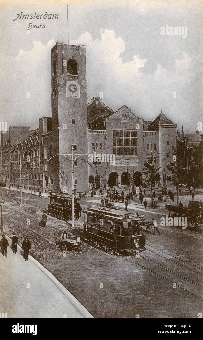 Amsterdam, The Netherlands - Beurs van Berlage Stock Photo - Alamy