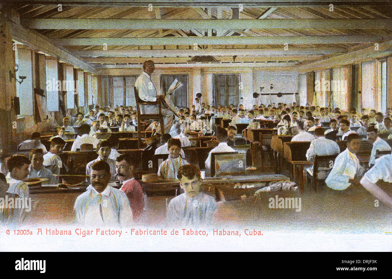 Cuban Cigar Factory In Cuba