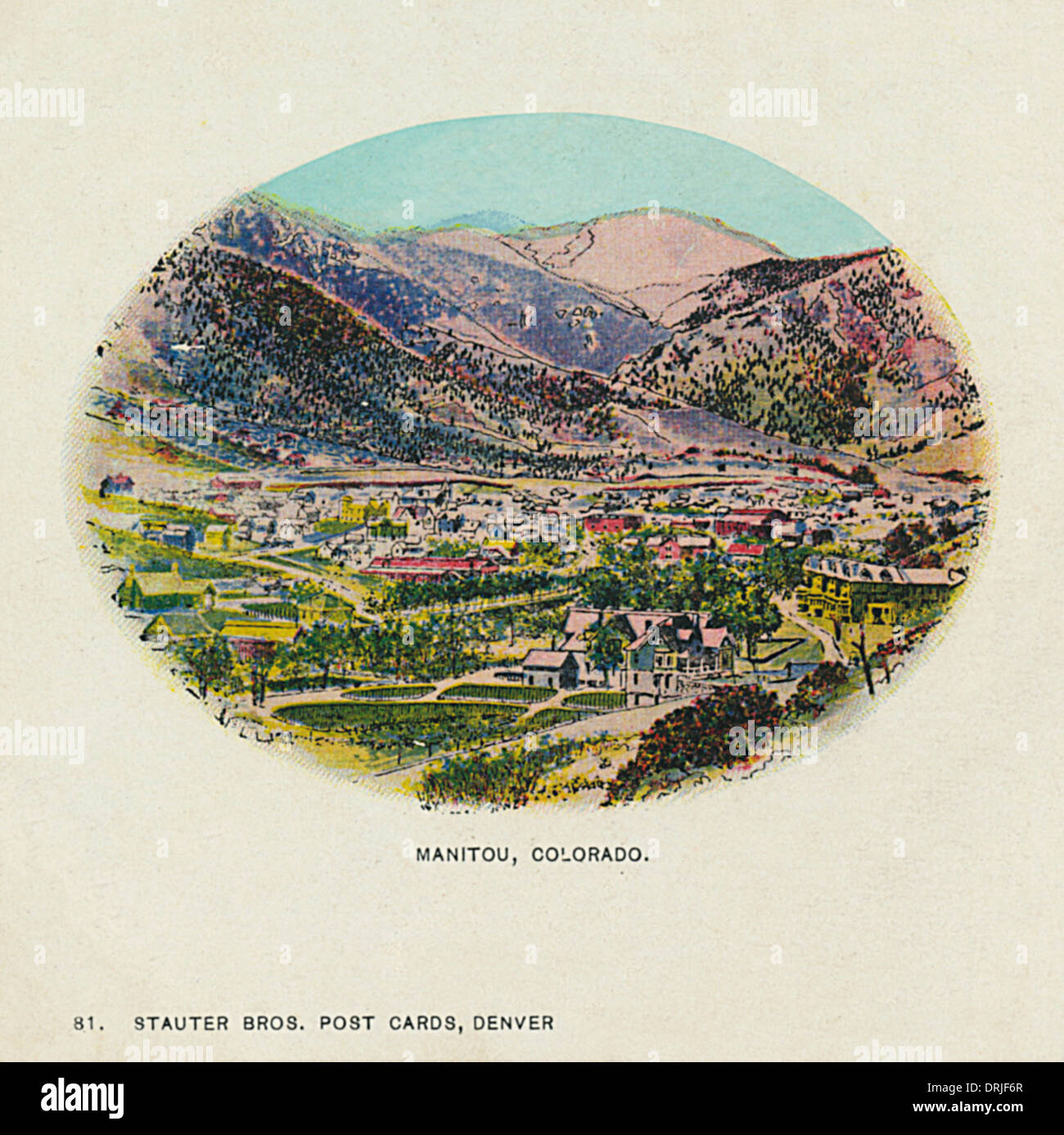 Manitou, Colorado, USA Stock Photo - Alamy