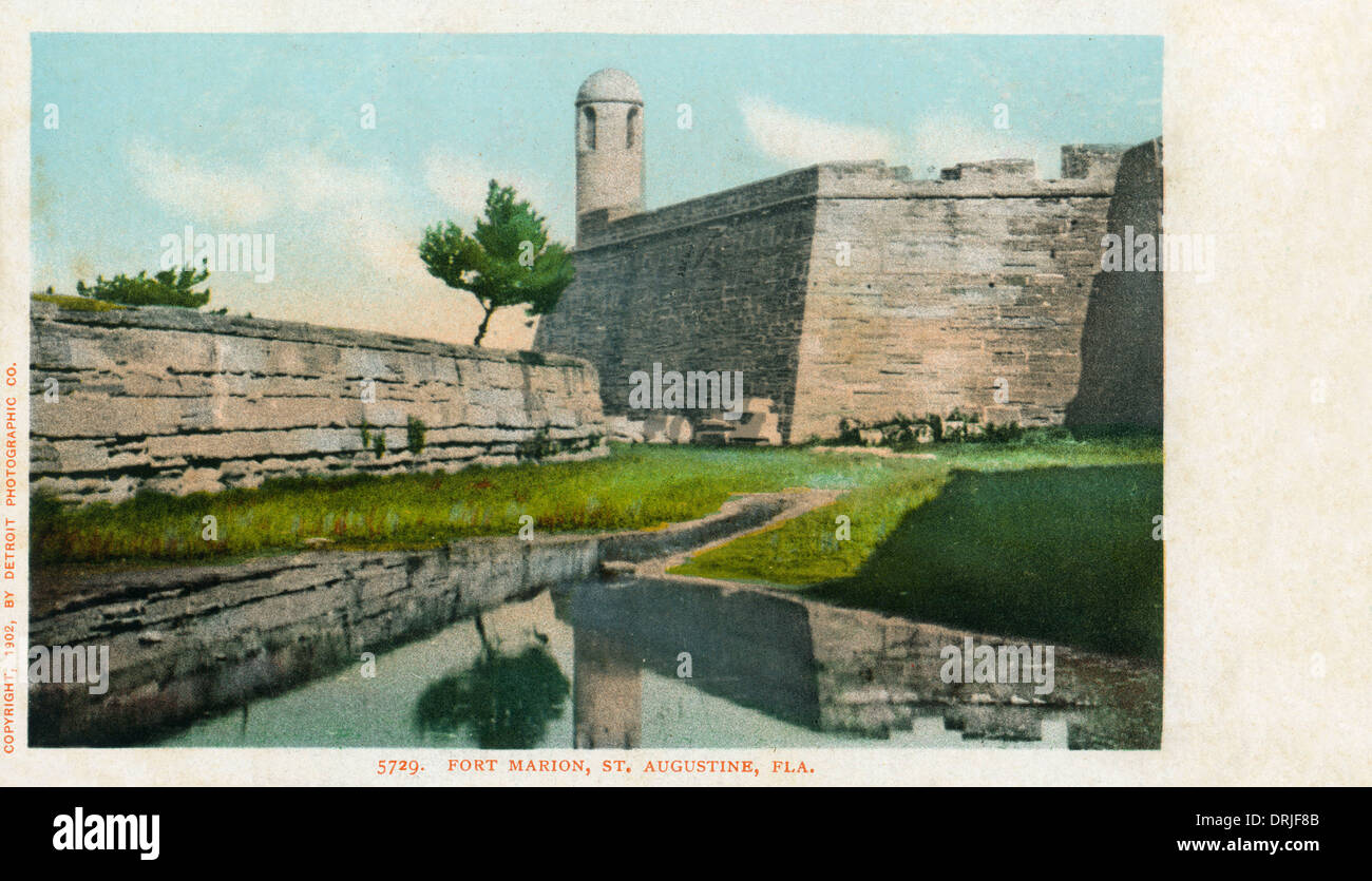 Fort Marion, St. Augustine, Florida, USA Stock Photo - Alamy