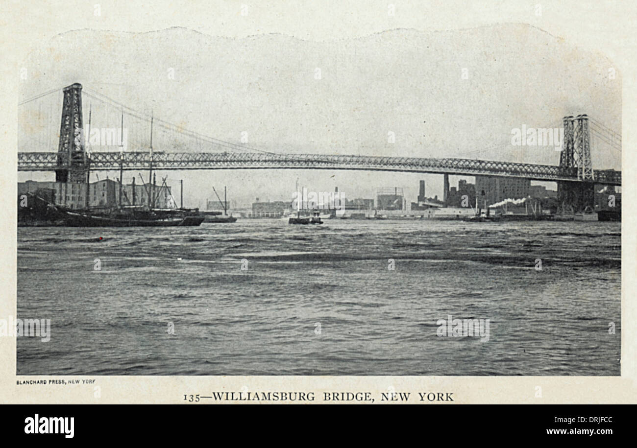 Williamsburg Bridge, New York, USA Stock Photo - Alamy