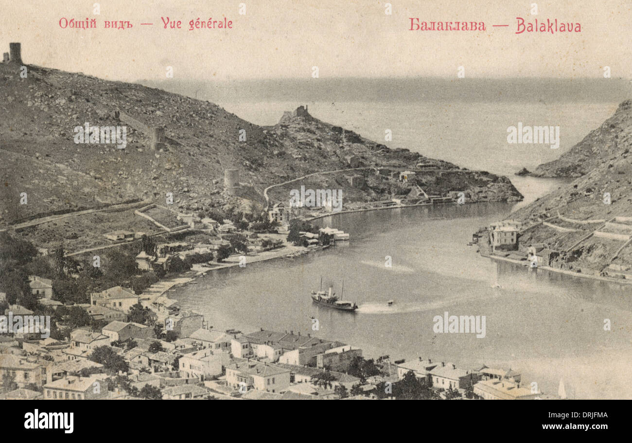 General view of Balaclava, Crimea, Ukraine Stock Photo - Alamy
